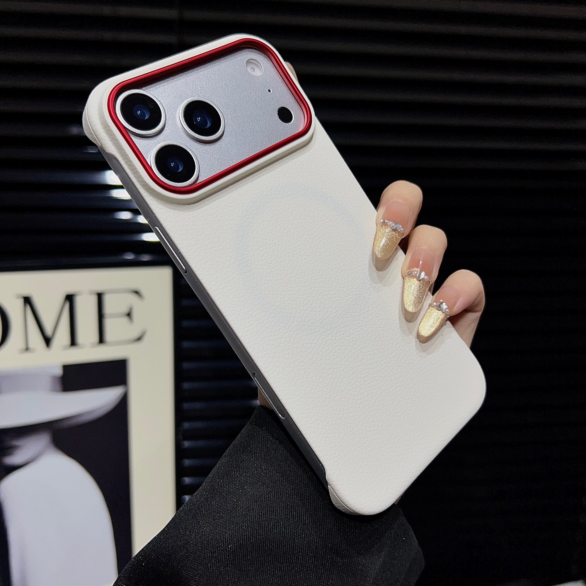 Чехол для Apple iPhone 17 Pro / Айфон 17 Про, soft touch, чехол-кардиомонитор, искусственная кожа, поликарбонат (PC), защита камеры, ударопрочный, усиленные углы, Apple, Apple iPhone 17 Pro, white,