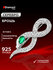 Брошь Diamant online, серебро, 925 проба, родирование, кристалл, изумруд синтети...