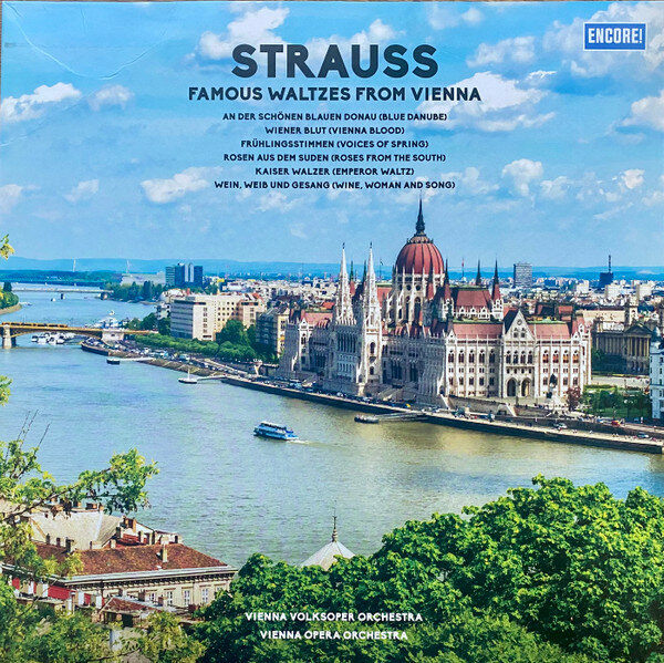 Виниловая пластинка Vienna Volksoper Orchestra / Strauss: Famous Waltzes From Vienna (coloured) (1LP)