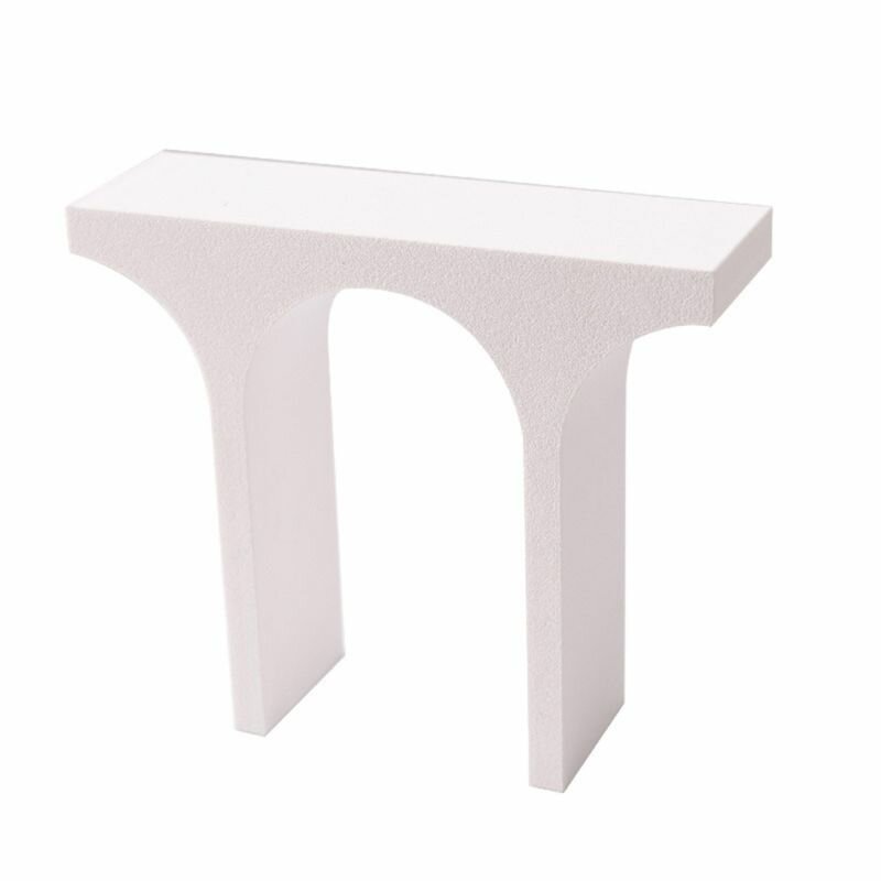 1:12 Миниатюры кукольного домика с арочным камином-Белый-Одинарная арка