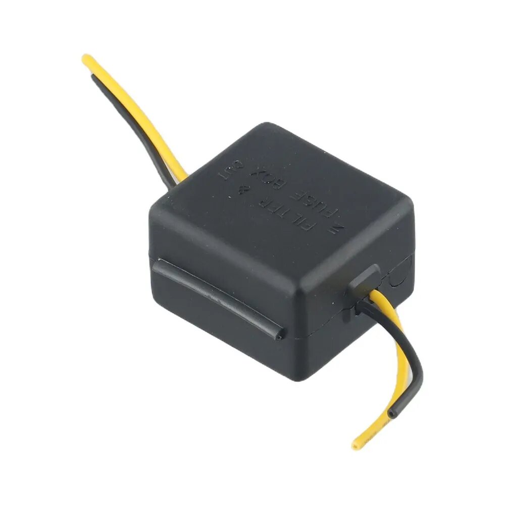 OZ-DFVE Универсальный 12 В автомобильный фильтр сигнала питания, помехозащищенный стерео радио, аудио реле, конденсатор, замена фильтра питания