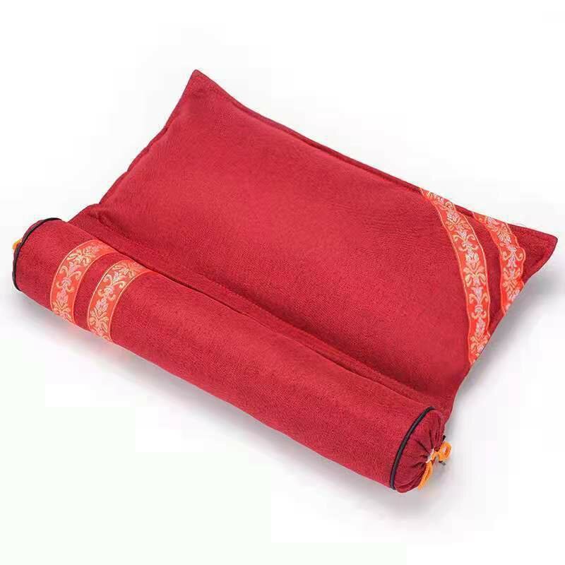 Электрическая подушка для моксибусии с подогревом, защита шеи, подушка из полыни, надувная горячая компрессионная подушка, поддержка шеи, травяная подушка, подушка мокса, подушка для тракции