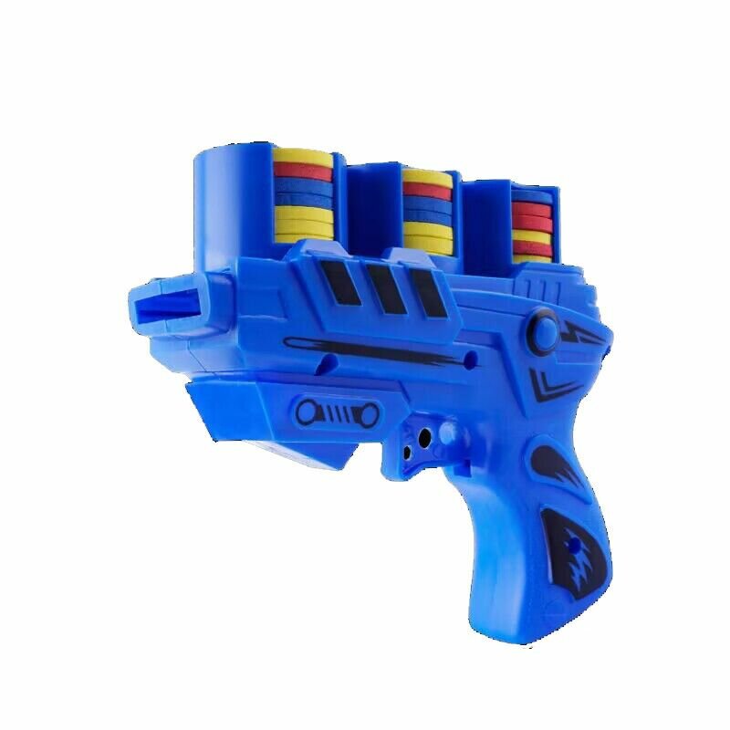 Пистолет игрушечный , с дисковыми пулями*25