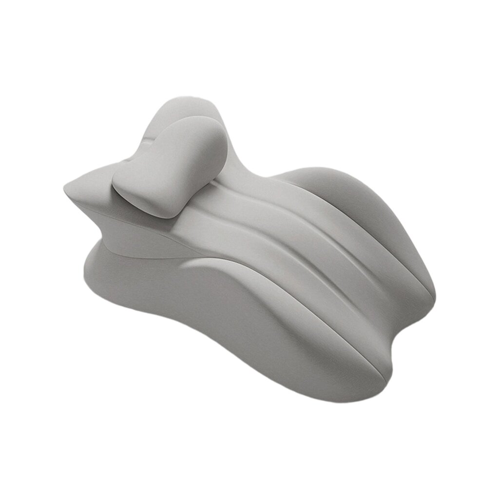 Подушка для лежания на кровати прикроватная подушка для лежания-Four seasons светло-серый-Подушка для лежания плюс маленькая подушка