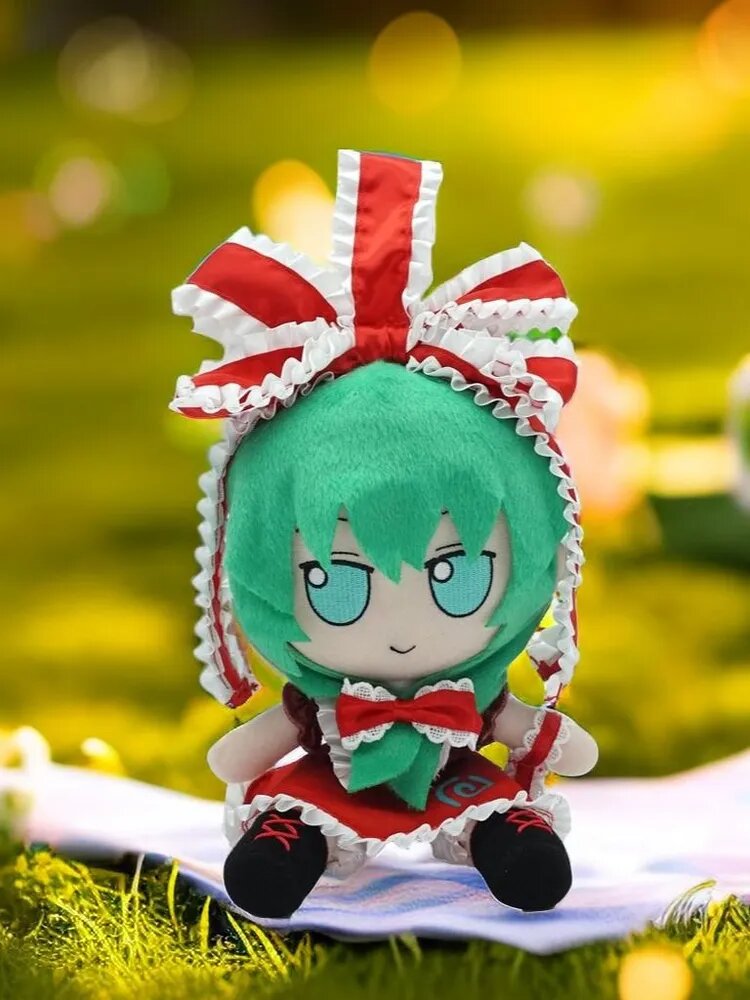 Аниме Мягкие Игрушки TouHou Project Fumo Kagiyama Hina / Хина Кагияма Игрушка Антистресс 20 CM