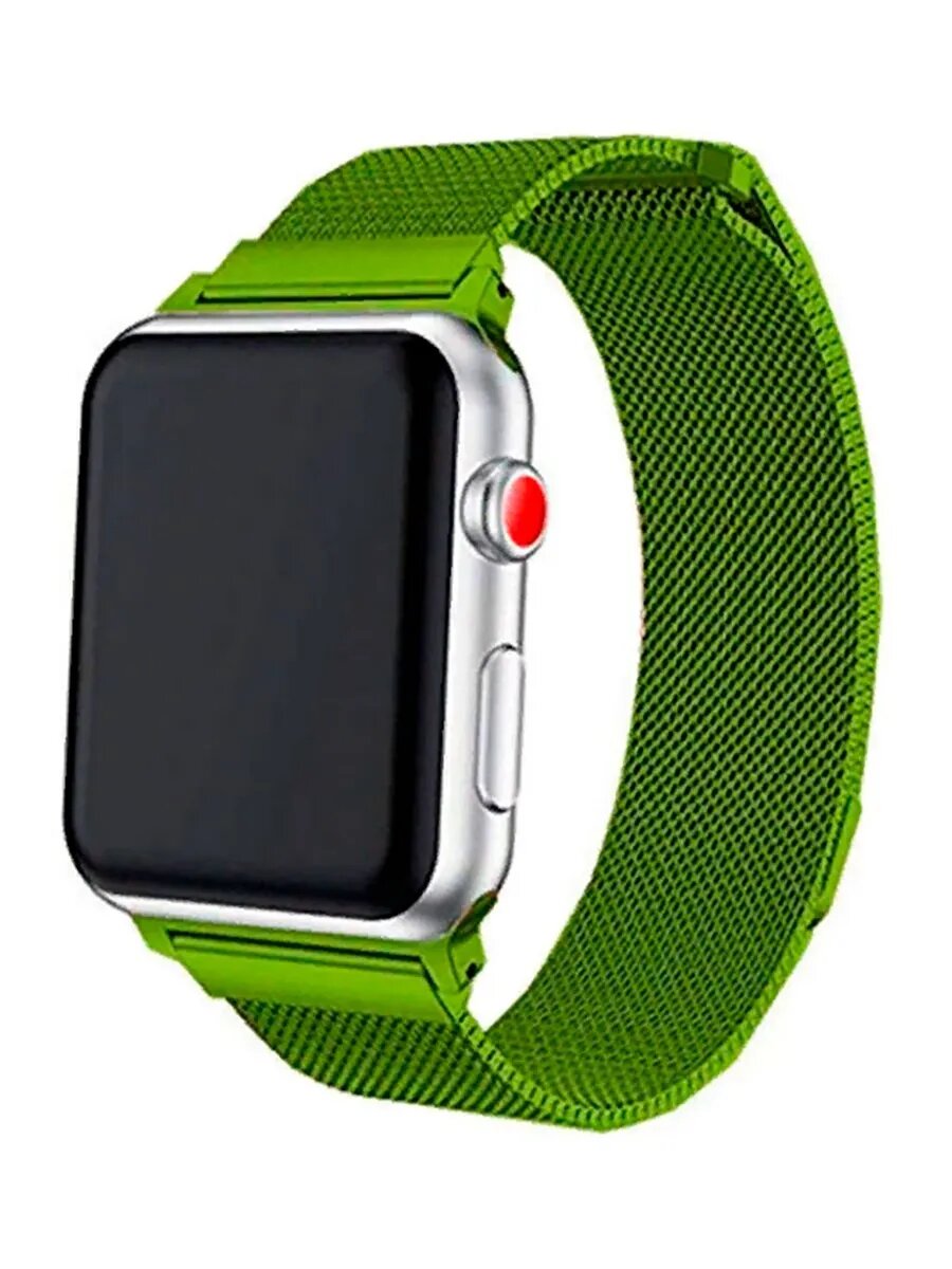 Ремешок для Apple Watch Series 42 мм/44 мм Milanese, зеленый