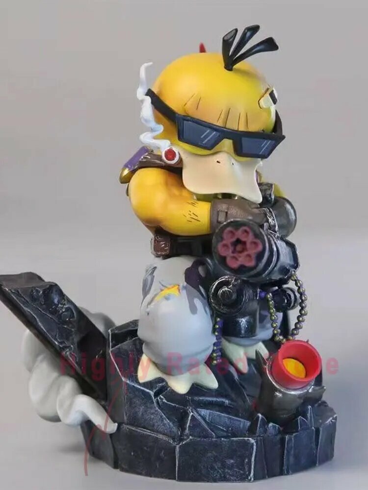 Psyduck_Contra_статуя, коллекционная фигурка для оформления полки и тематической экспозиции — фото 1