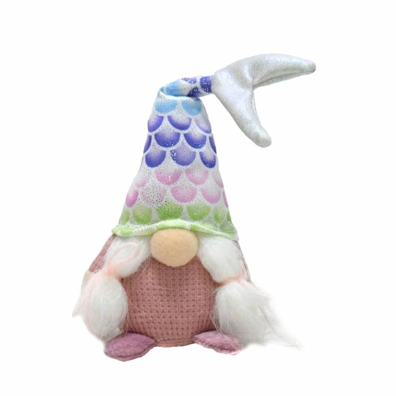 Безликая Кукла-Русалка-Розовый