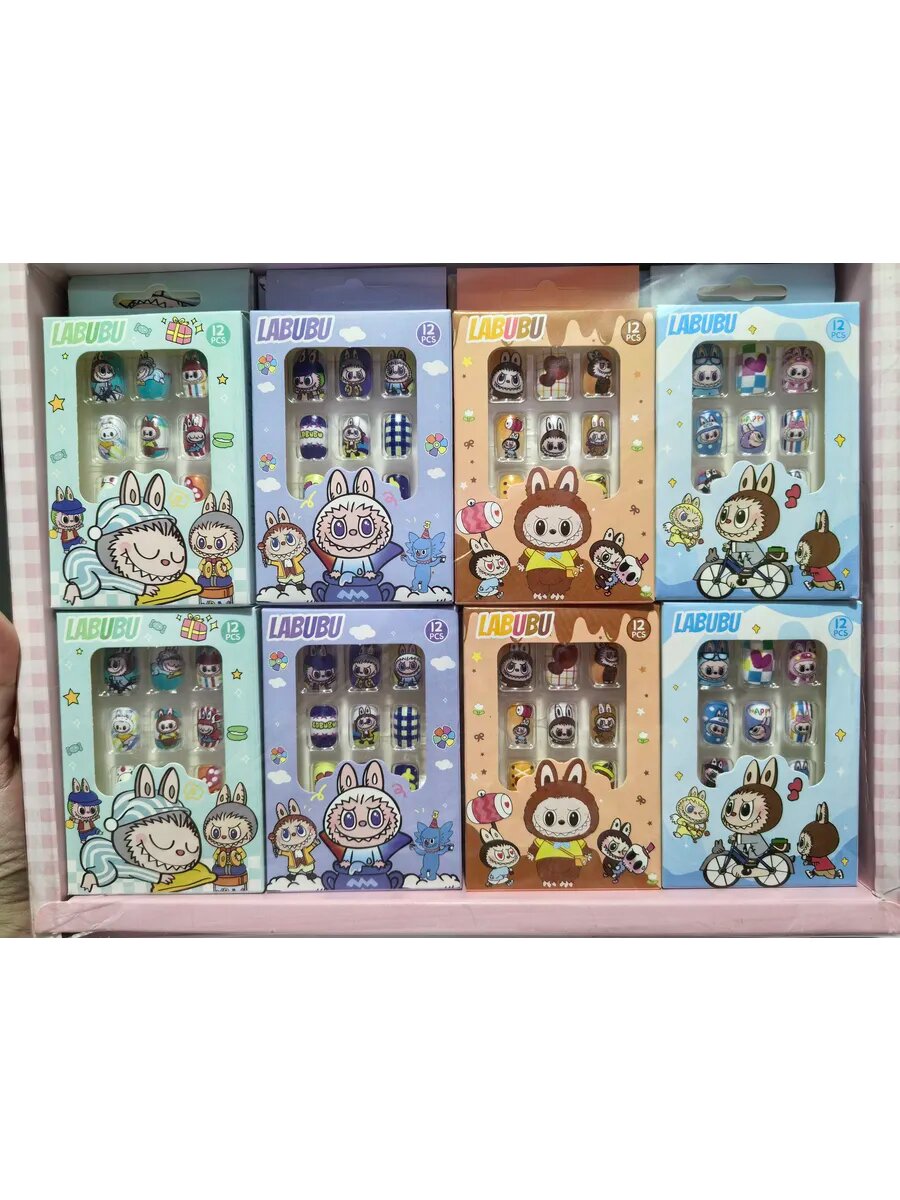 Накладные ногти Лабубу