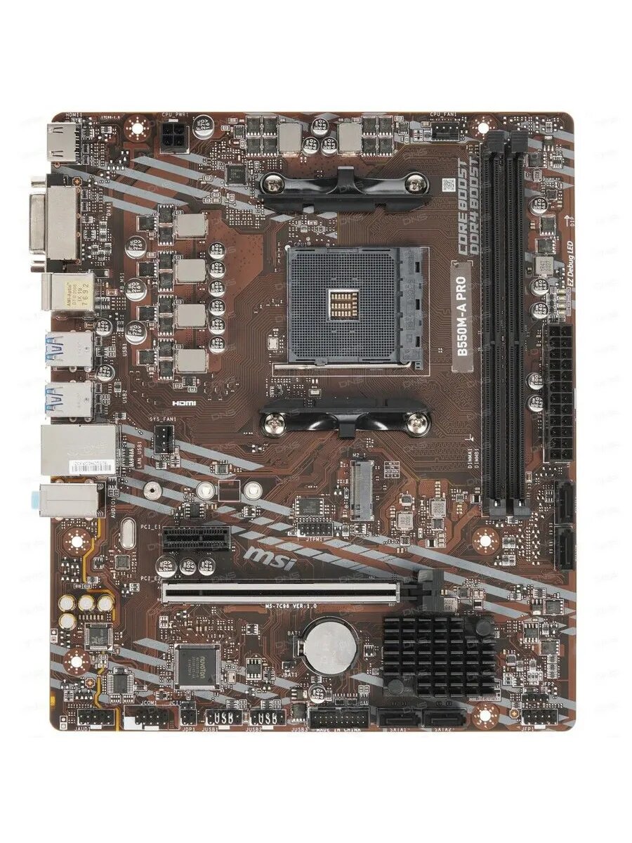 Материнская плата B550M-A PRO - AM4, DDR4