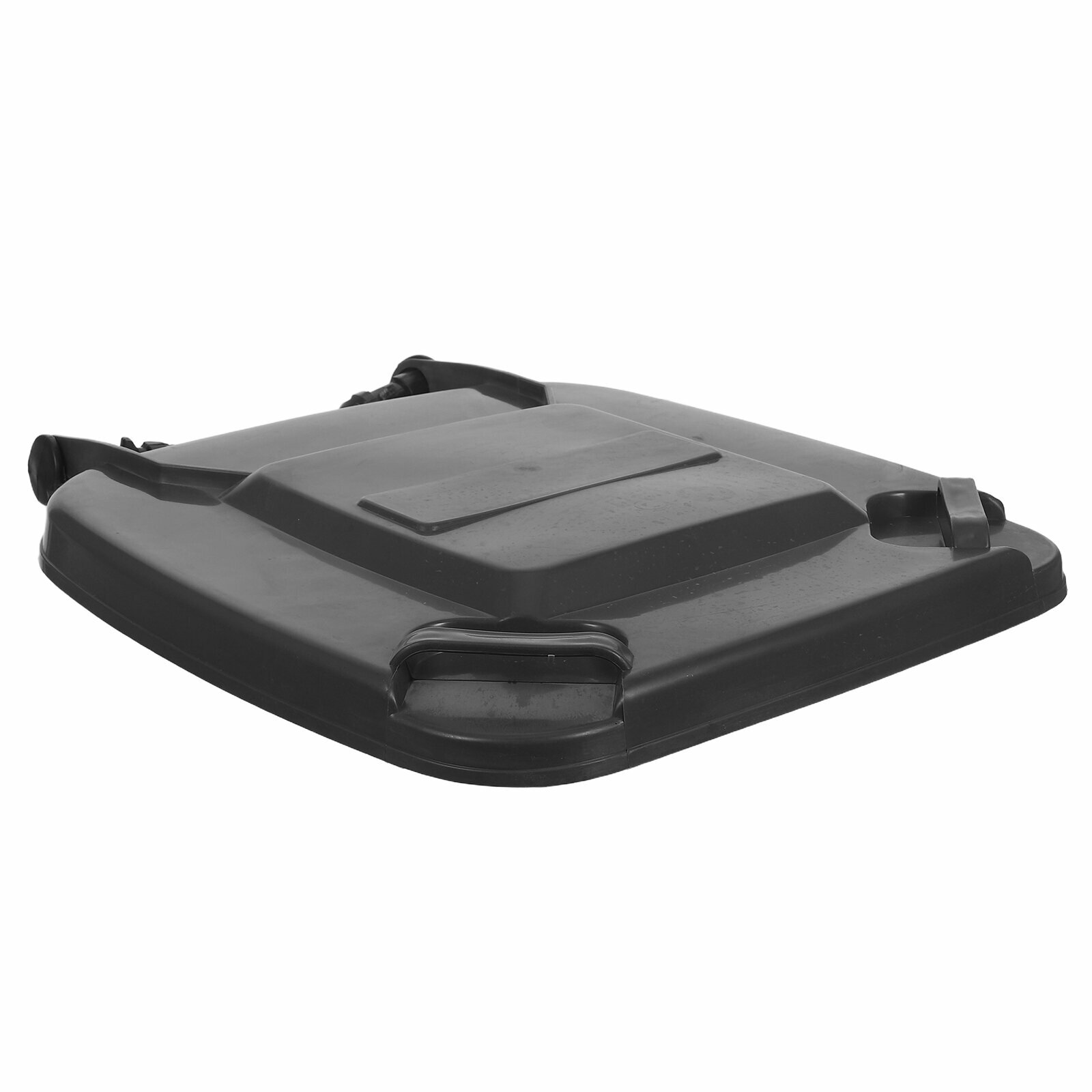 Крышка для мусорного бака пластиковая, светло-серая, для использования в доме и саду