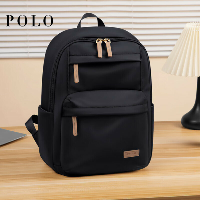 Рюкзак POLO, 14-inch Laptop Backpack for Women Large Capacity Student Sch, большая вместимость, для путешествий, городской, школьный, для женщин
