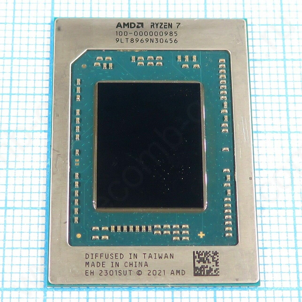 100-000000985 Ryzen 7 Mobile 7735HS BGA (FP7) - процессор для ноутбука.