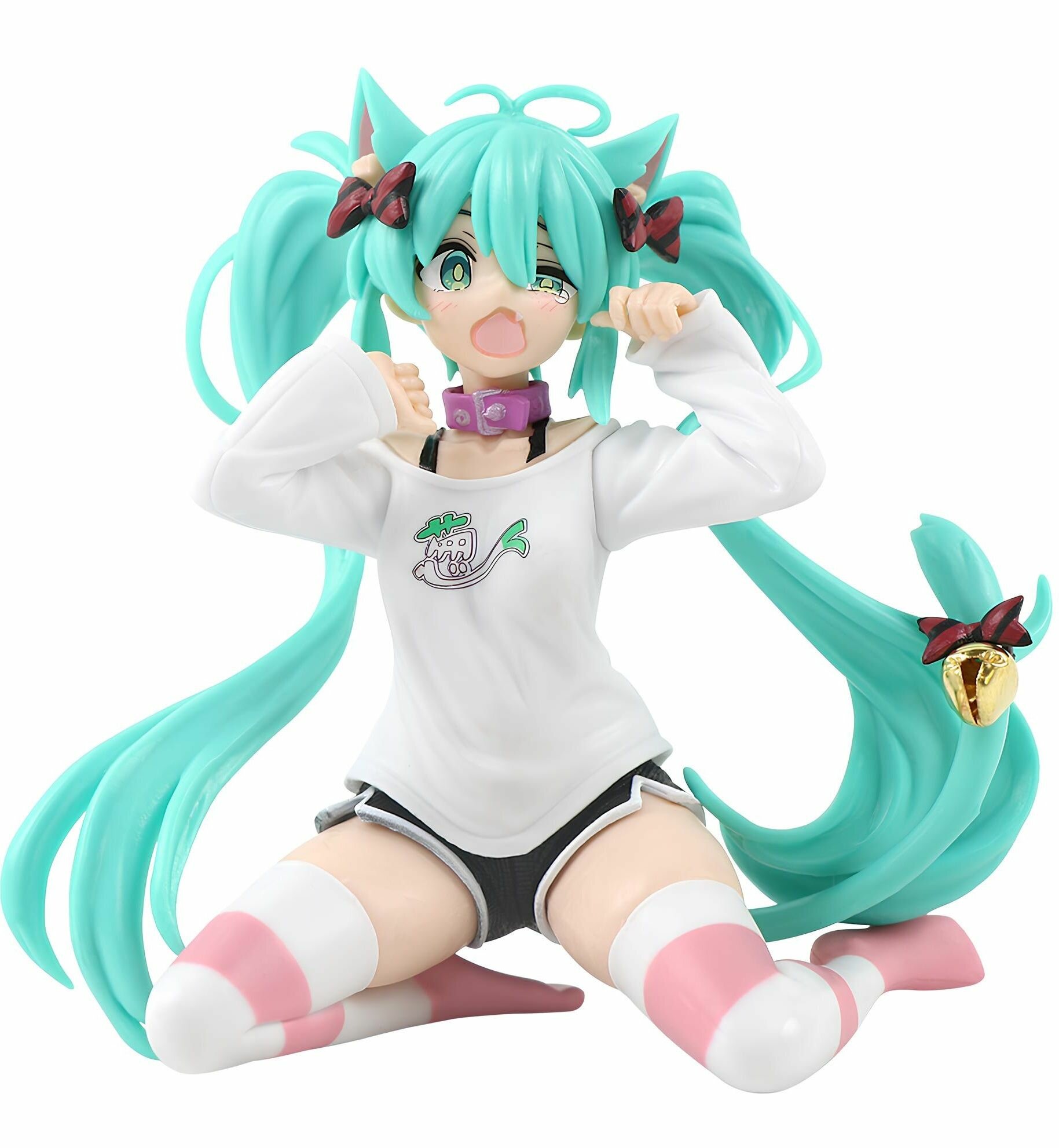 Фигурка Мику Хацунэ кошечка / Miku Hatsune (11см, пакет)