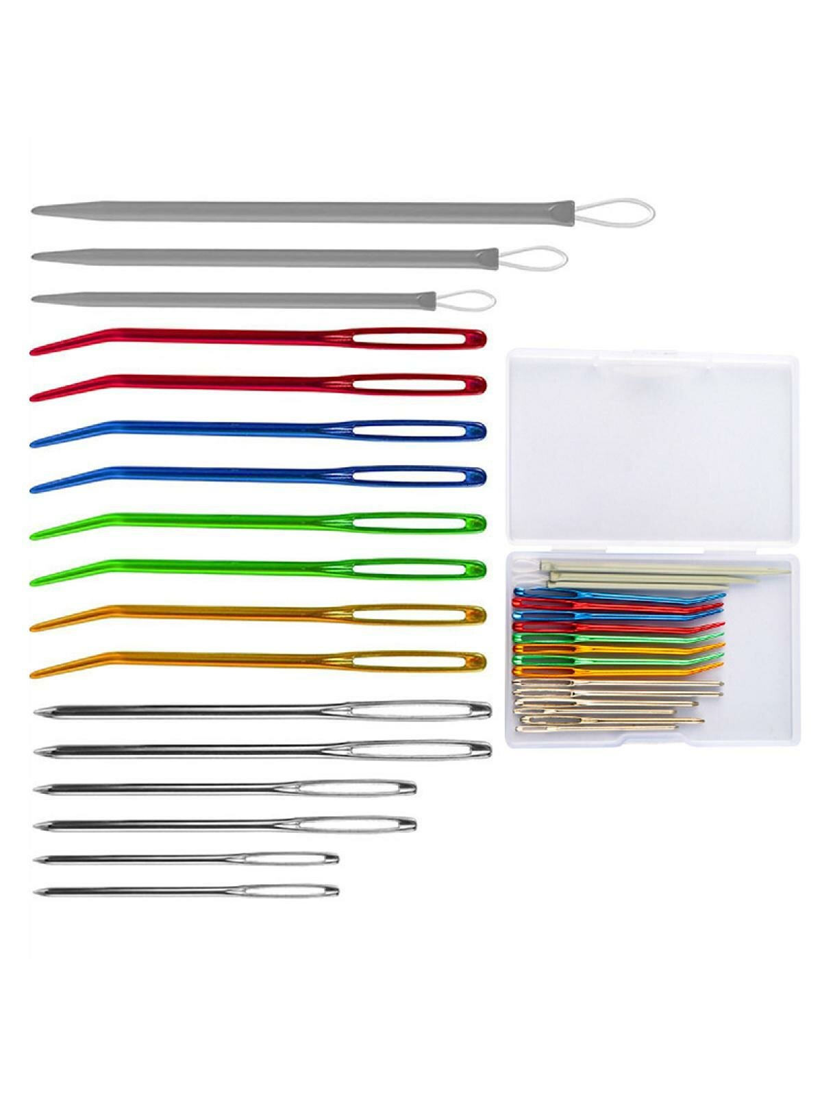 Набор вязальных игл с большими ушками (17 шт.)
