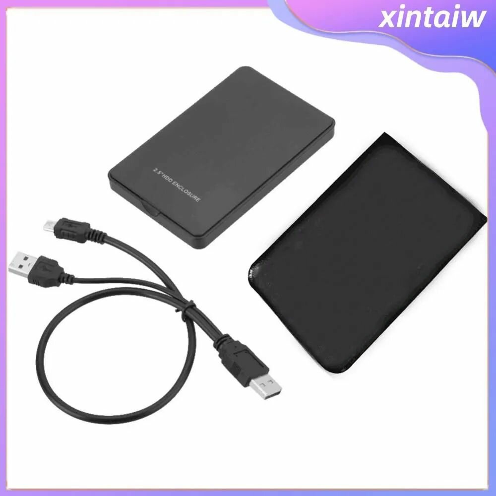 Внешний жесткий диск 2.5, быстрый USB 2.0, идеален для хранения файлов и мультимедиа