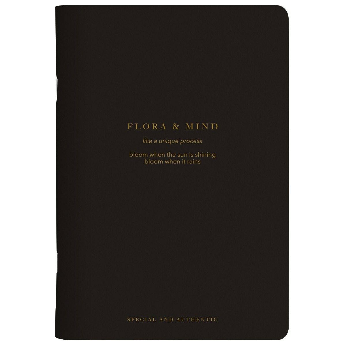 Тетрадь в клетку Be Smart, Flora, 48 листов, черная