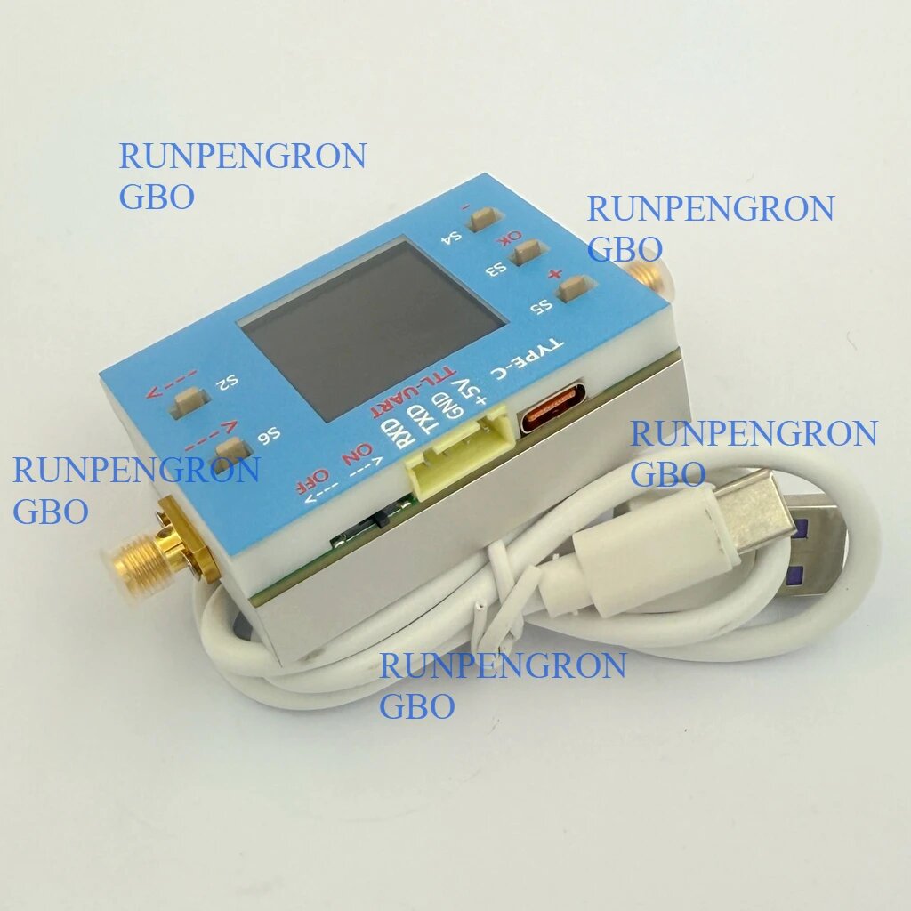 RUNPENGRONGBO Цифровой программируемый аттенюатор 10M-6G 0,1 дБ