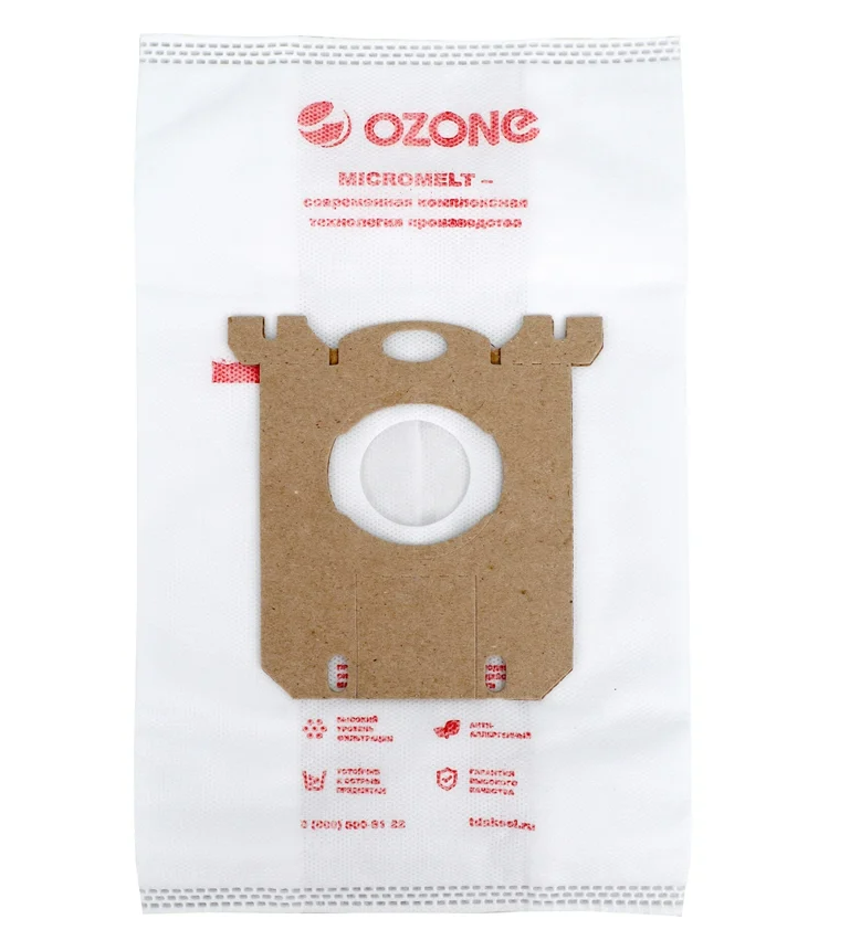 Пылесборник Ozone, M-02, синтетический, для Philips, сменный, сухой уборки — фото 1