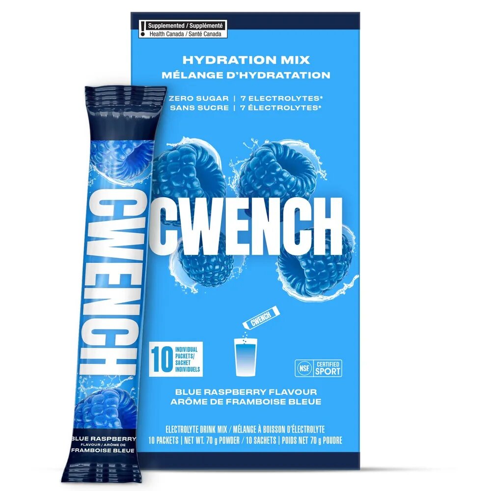 Изотоник Cwench Hydration Mix Blue Raspberry / 10 порций ежевика