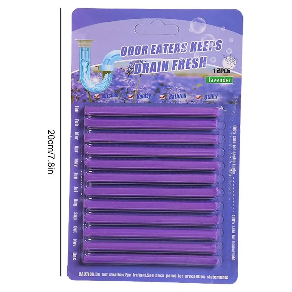 Освежители для труб Lavender 12 шт