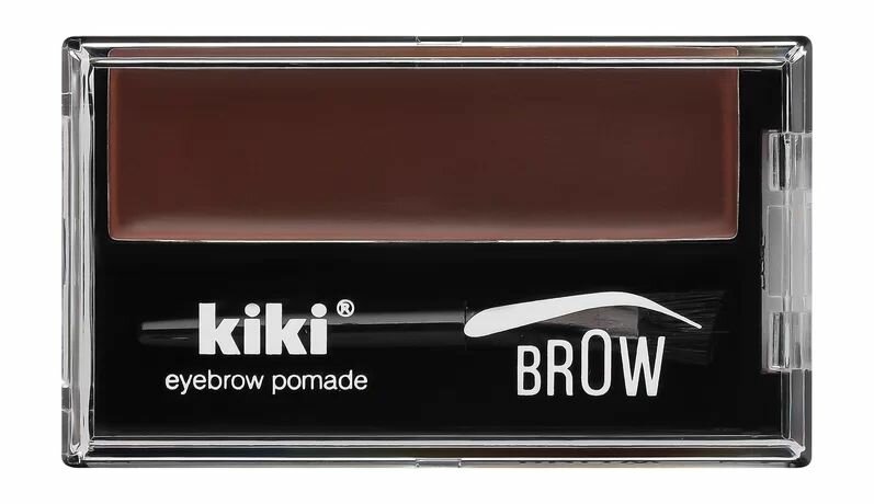 KIKI Помада для бровей Eyebrow pomade, 1,76 г, 103 шоколадный