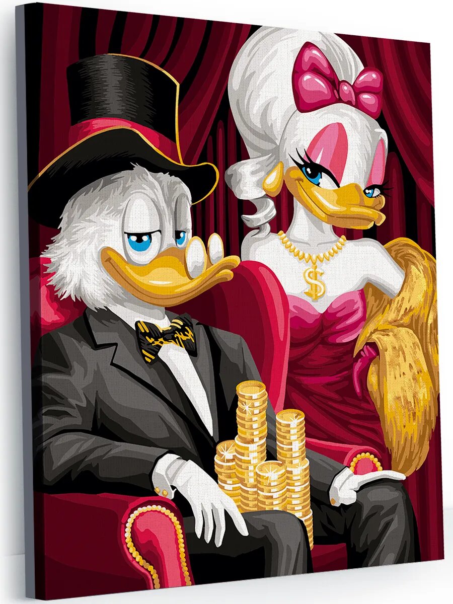 Красивая жизнь Картина по номерам на холсте 40х50 см