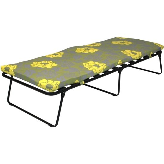 Кровать-тумба Olsa Верона арт. С401/143 (цвет ткани разноцветный рис. цветы