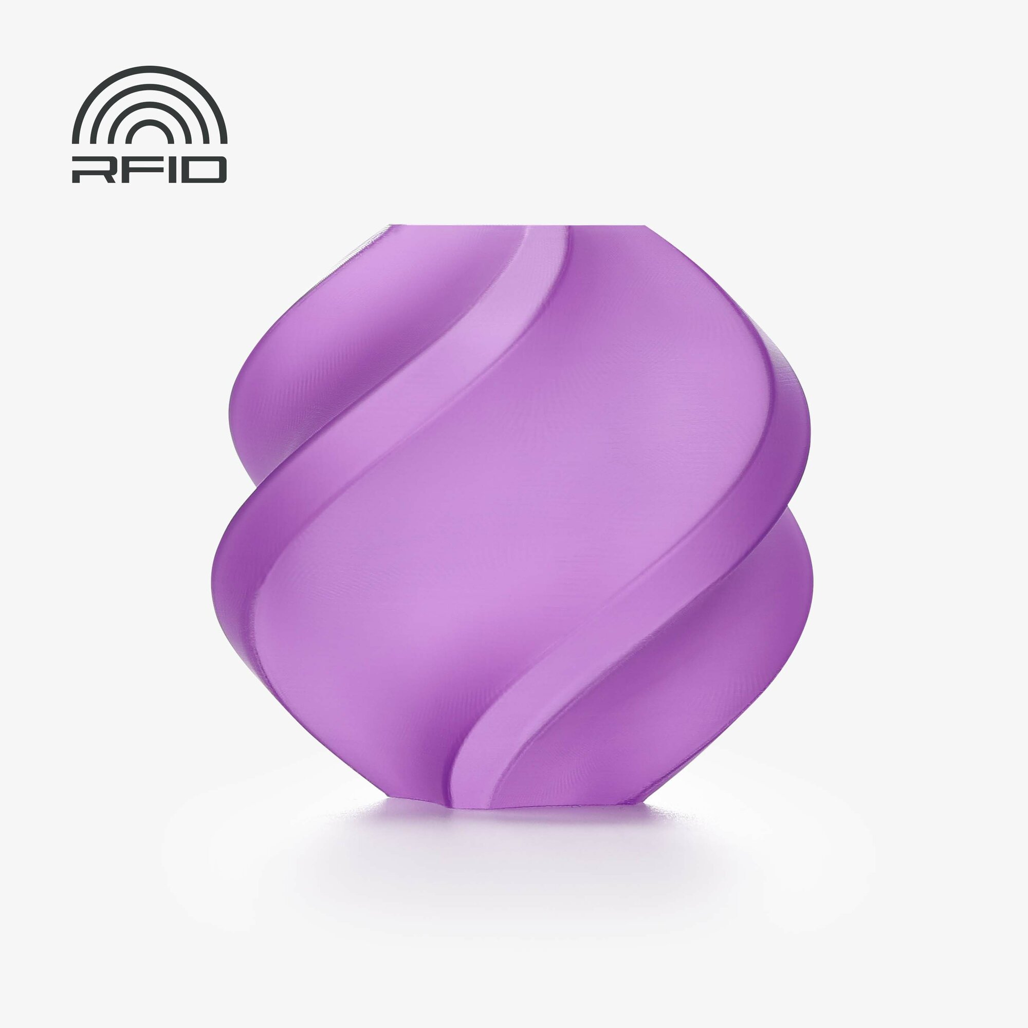 Филамент для 3D-принтера BambuLab PLA Transluсent Фиолетовый (Purple 13710), 1 кг, с катушкой