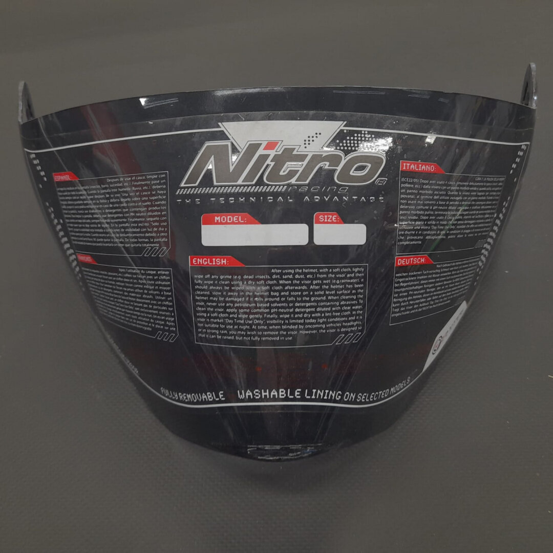 Визор для шлема NITRO MX-630 тонированный, для мотошлема, мототехника