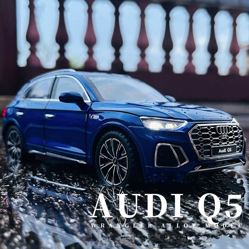 Миниатюрная модель автомобиля из литого металла Ауди RS Q5 модель автомобиля Игрушки 1:24 AUDI RS Q5