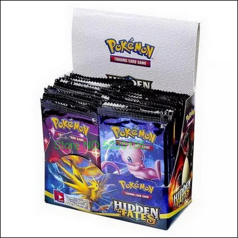 Новые карты-коробки для покемонов Mega Evolution Phantasmal Flames Booster