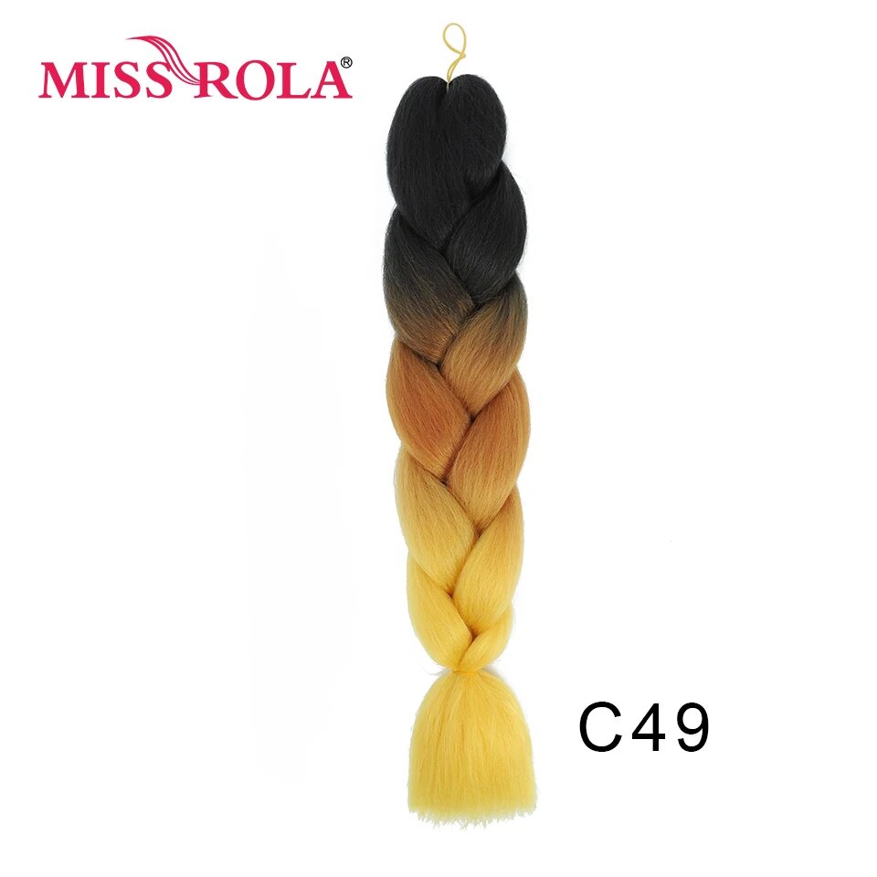 Синтетические косы MISS ROLA C49, 24 дюйма