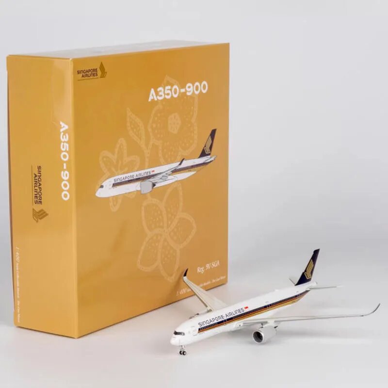 Модели NG, литье под давлением, масштаб 1:400, Singapore Airlines A350-900ULR, 9V-SGA, первый 359ULR, имитация самолета, готовый сувенир из сплава