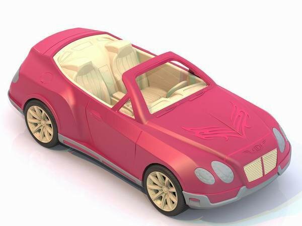 Игрушечная машинка Машина Кабриолет Нимфа 44 см