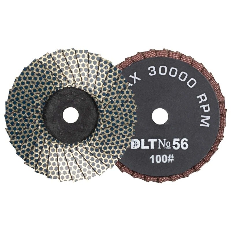 Круг алмаз. гибкий шлиф. для гравер №56, 50мм, Р100 DLT 4398