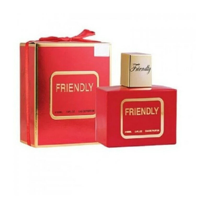 Парфюмерная вода для женщин Fragrance World Friendly 100 мл / Духи Фрагранс Ворлд Френдли / Дружелюбная