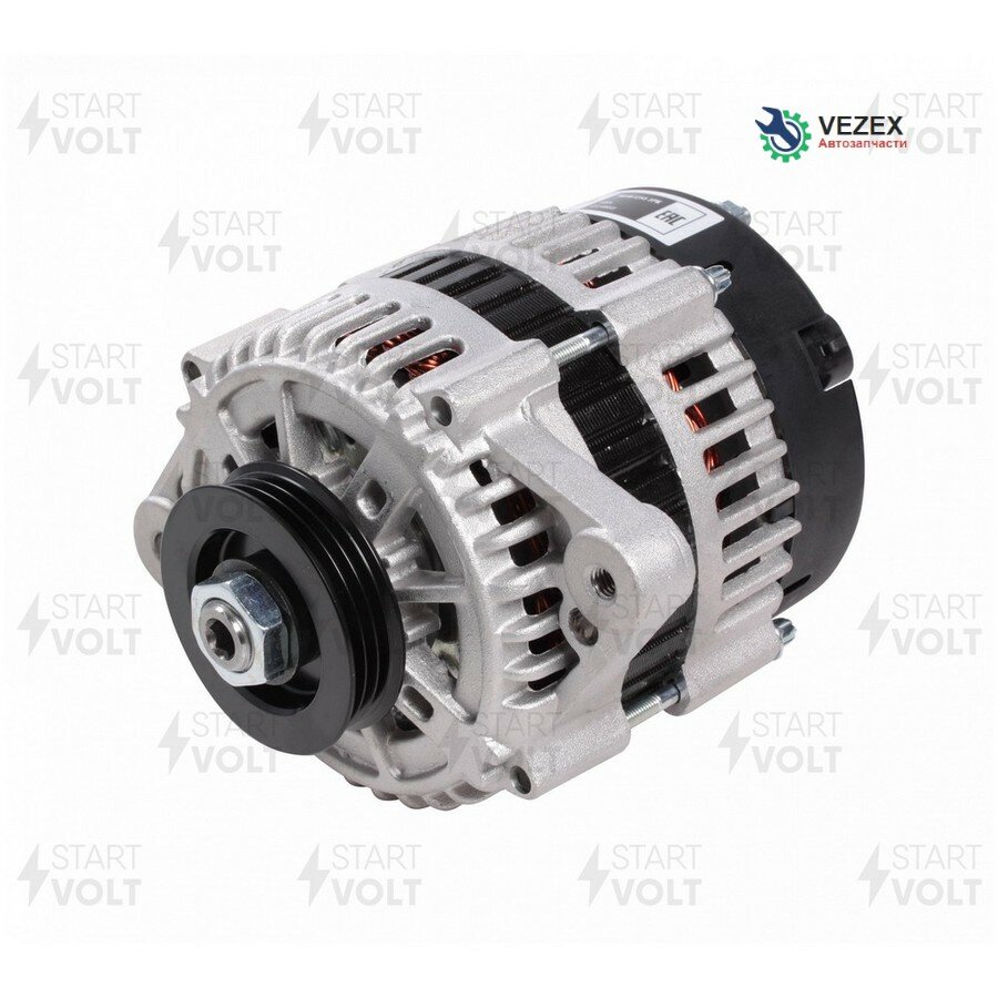 STARTVOLT LG0553 Генератор Daewoo/Chevrolet Matiz (01-)/Spark (05-) 0.8i/1.0i (3PK, тип Delphi) 65A