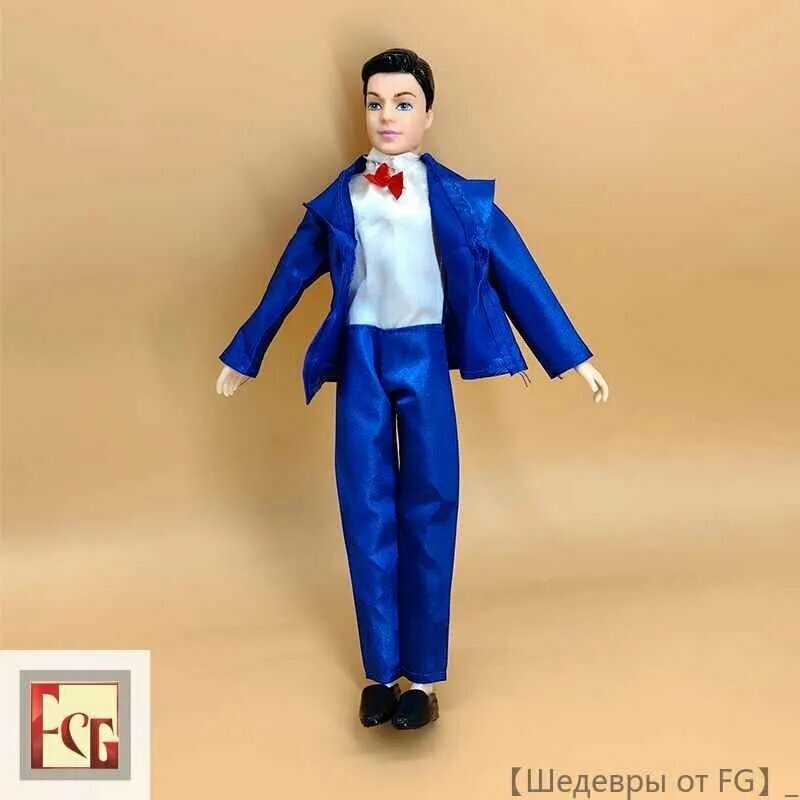 Кукла парень шарнирная для девочек, куколка мальчик ростом 30 см, упакована в пакет