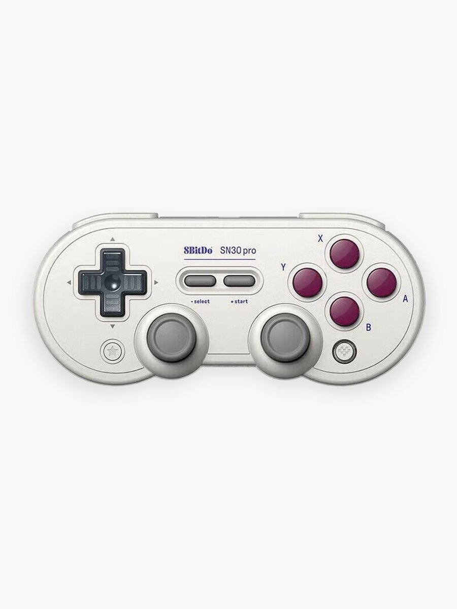 Геймпад 8BitDo 80DJ04 Bluetooth Wireless совместимый с ПК, white