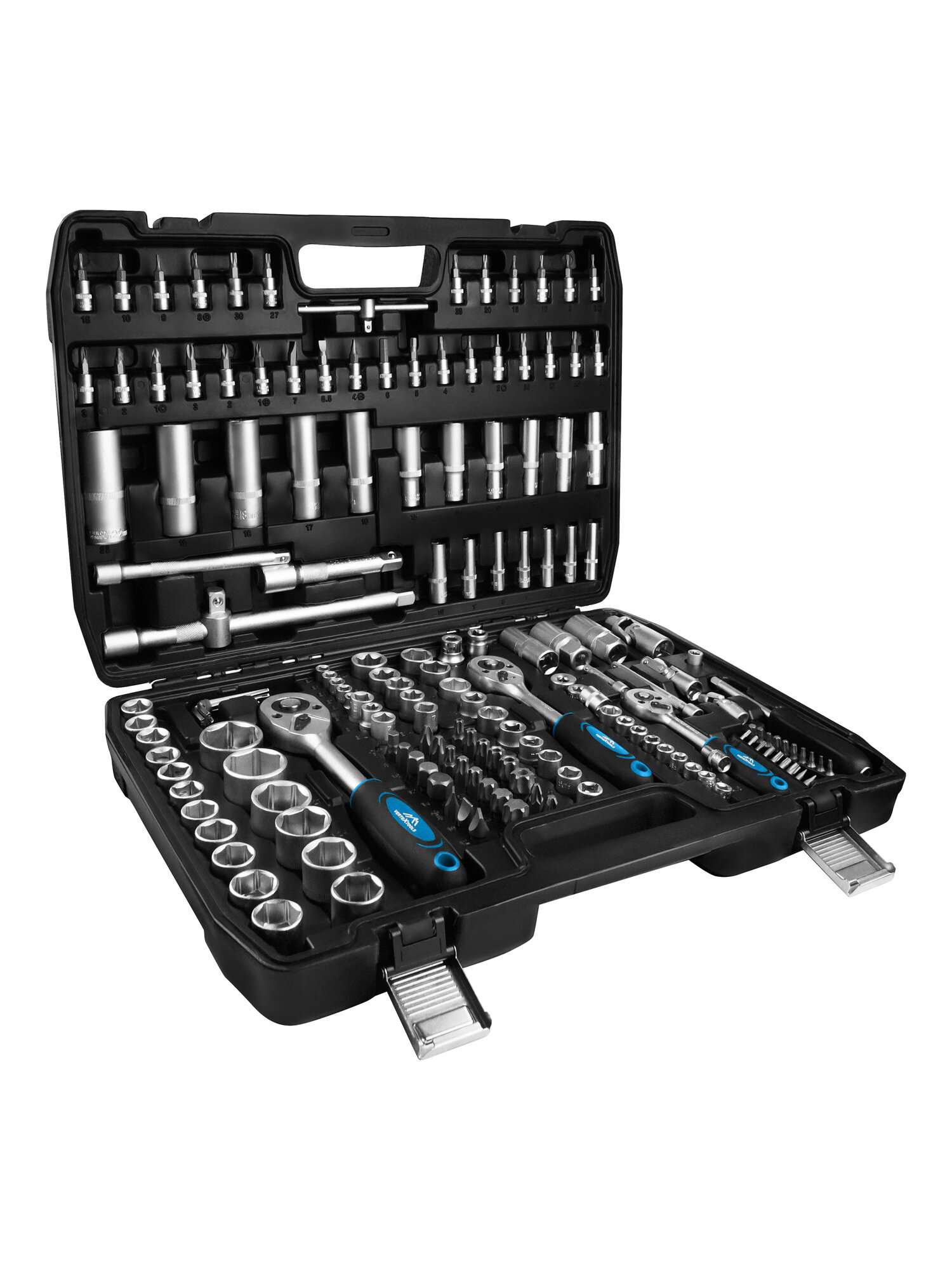 Набор инструментов VertexTools 1/2", 1/4", 3/8"DR 171 предмет