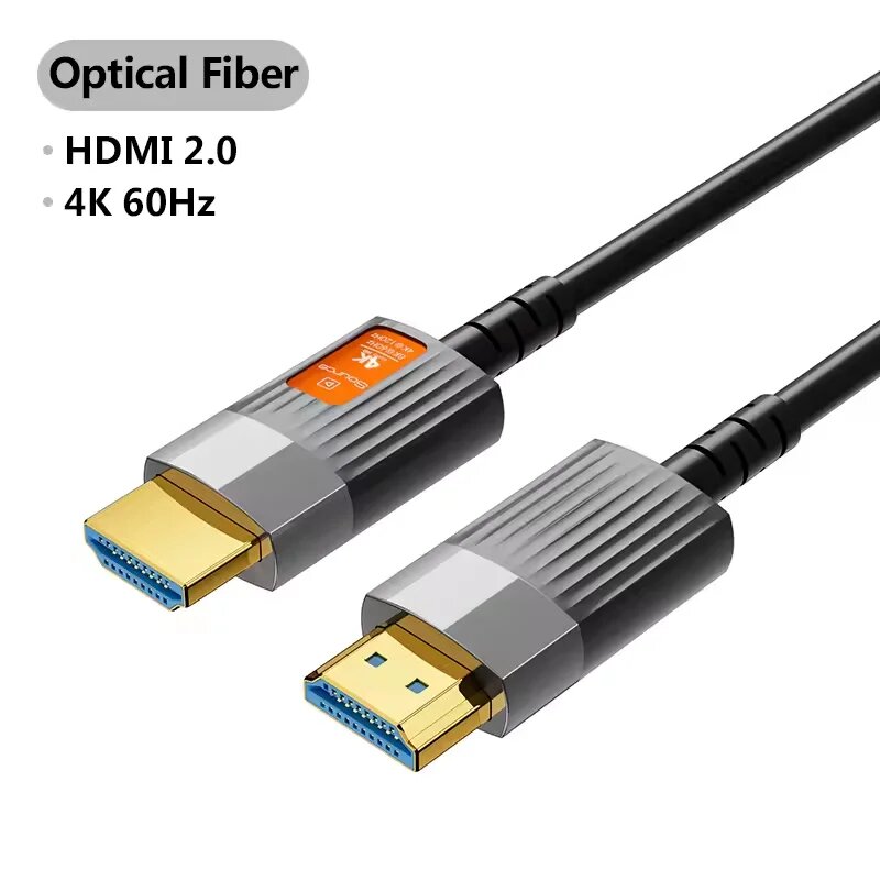 OLOEY Оптоволоконный HDMI 2.0 кабель 4K 18 Гбит/с 20M