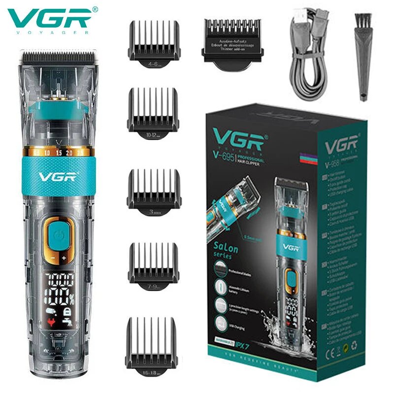 VGR V-695 Профессиональный триммер для волос, retail box