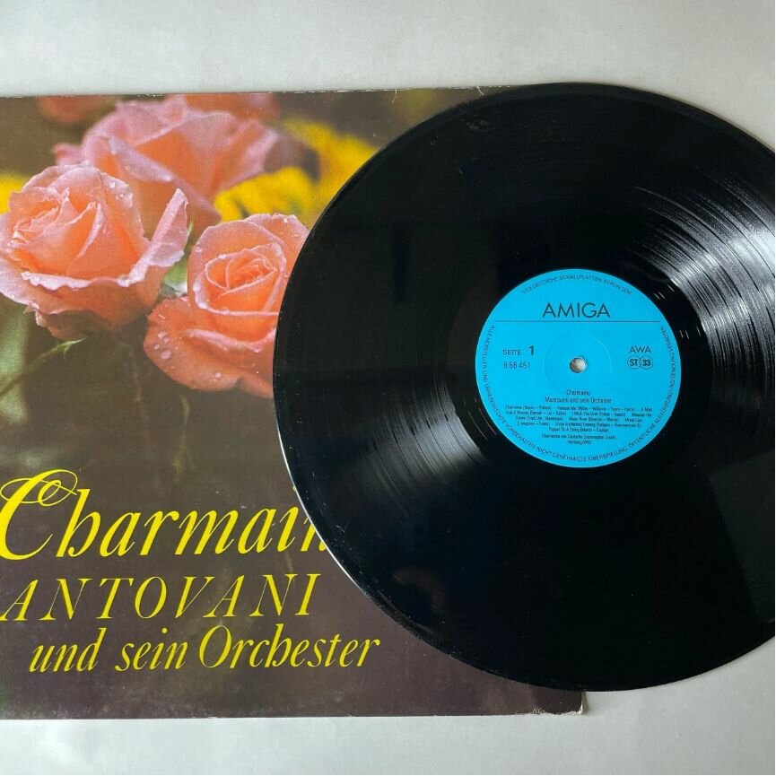 Mantovani Und Sein Orchester - Charmaine (1LP AMIGA, Германия 1989, NM/EX)