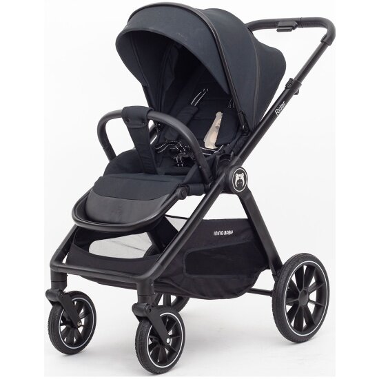 Коляска 2 в 1 Ining Baby KR345 Plus black