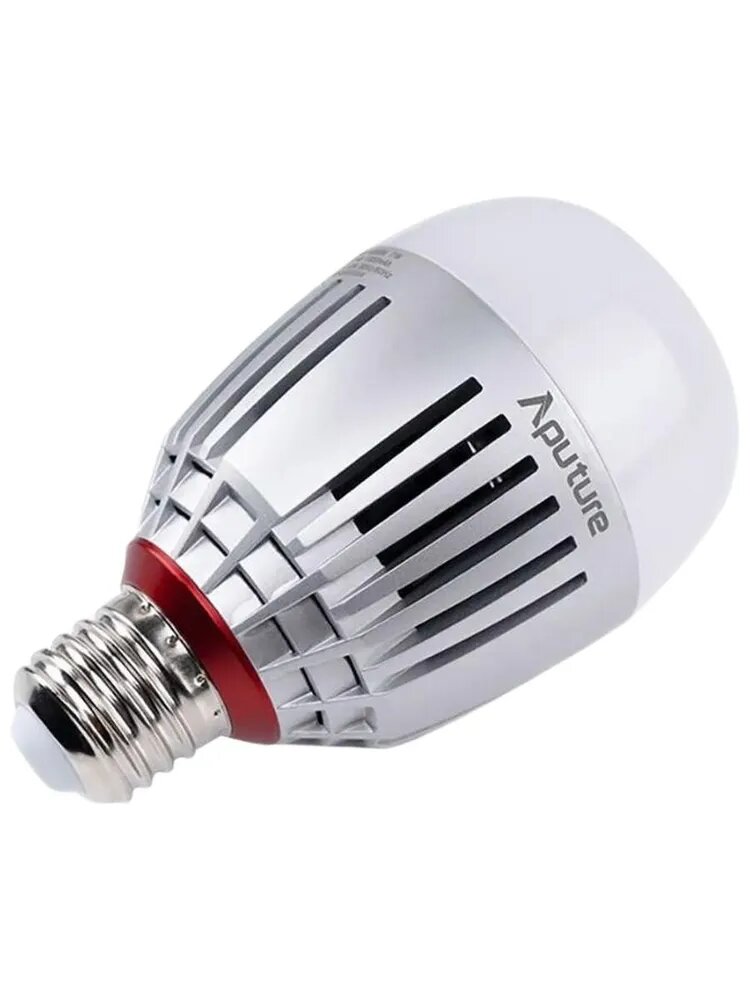 Aputure B7C RGB LED Video Light Bulb - Color Changing, Battery Powered for Filmmaking