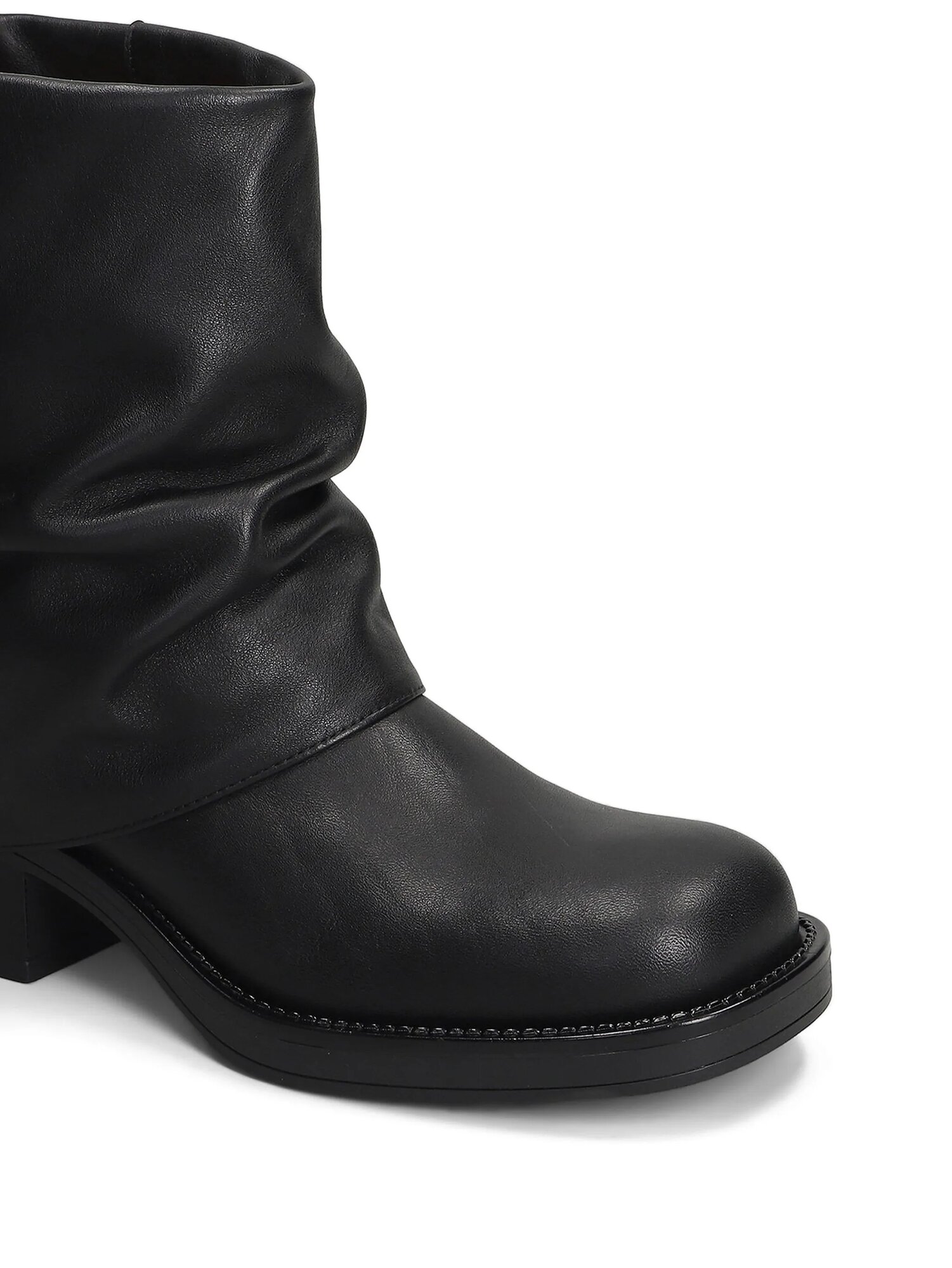 Ботинки GISEL MOIRE PARIS Royal Biker leather boots, размер 36, черный — фото 1
