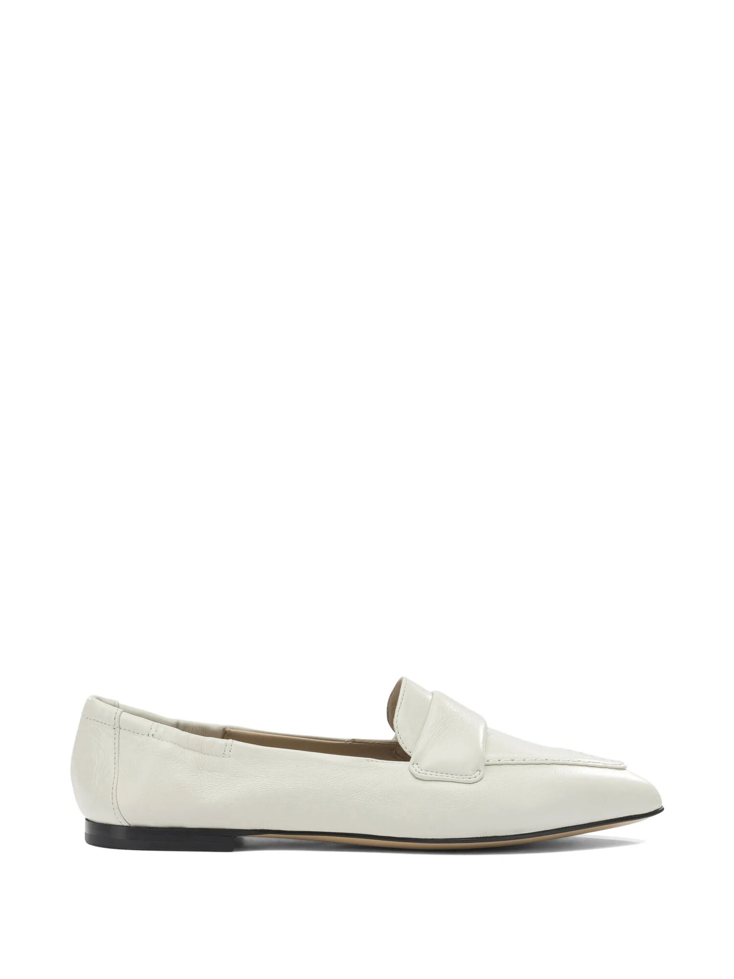 Лоферы Pointed-toe leather loafers