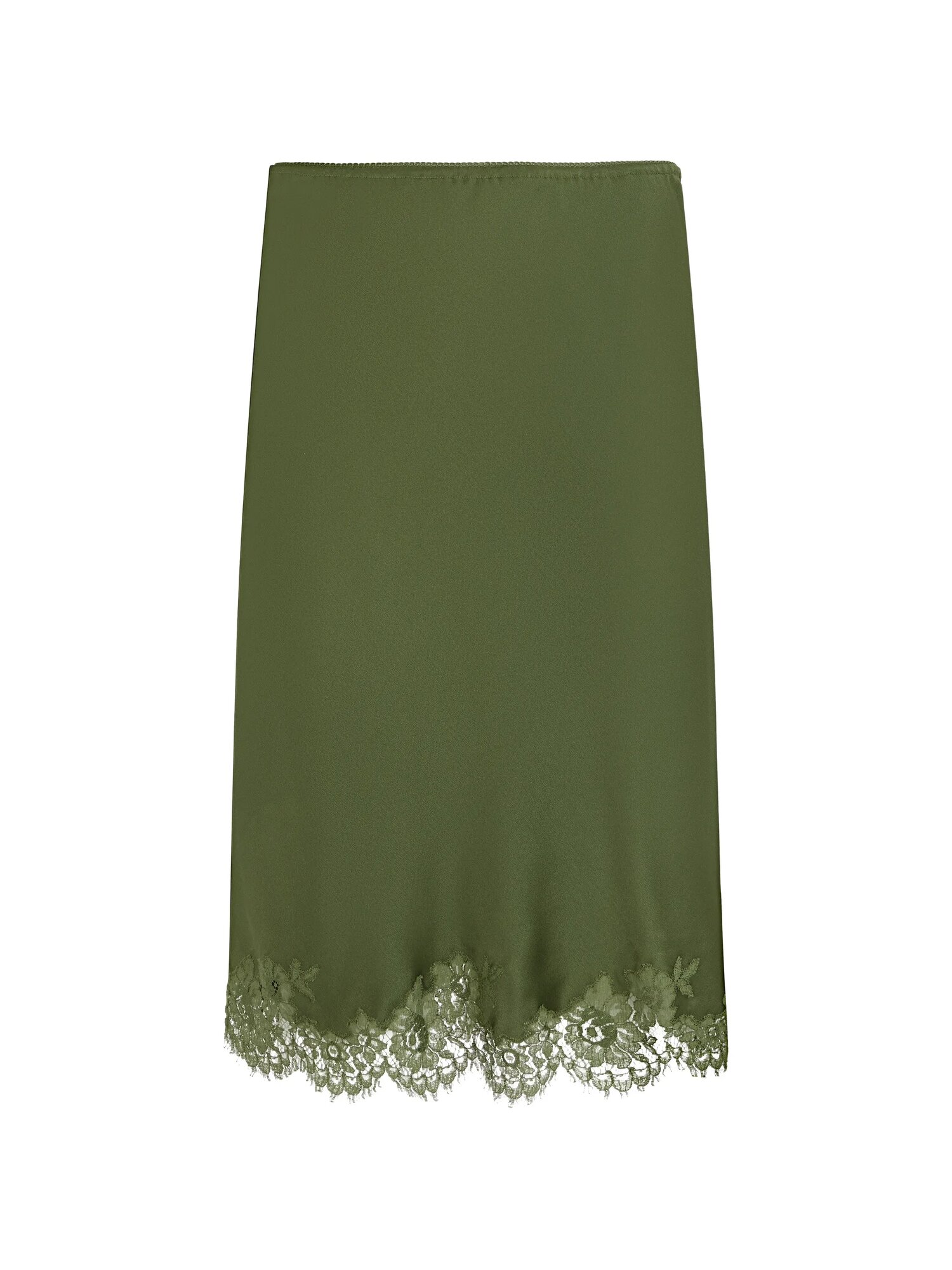 Юбка Lace-trimmed midi skirt