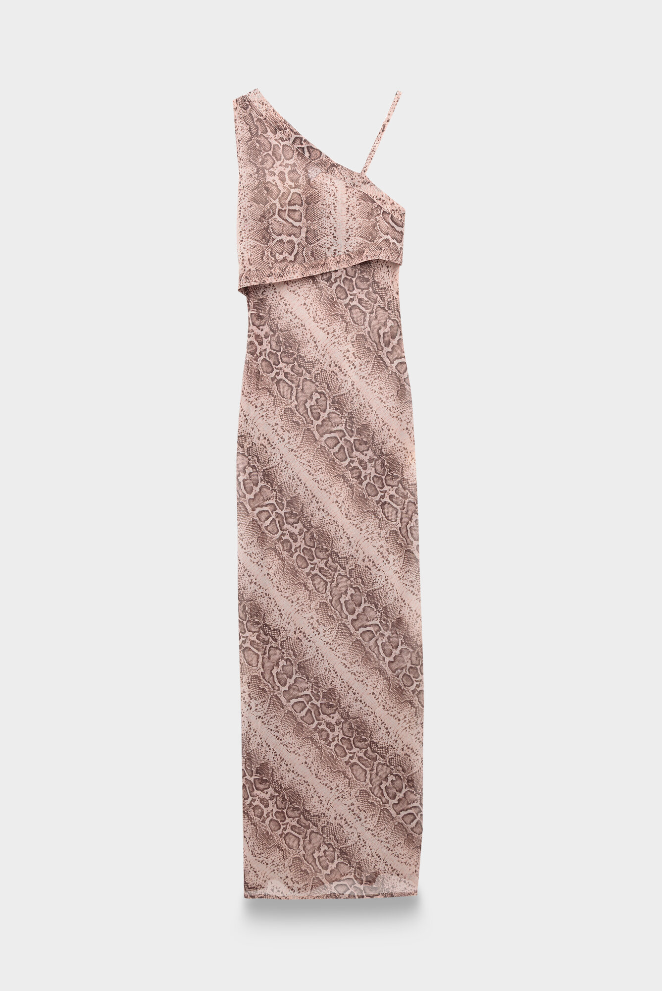 Платье OneTeaspoon dress cognac snake для женщин цвет разноцветный размер 44